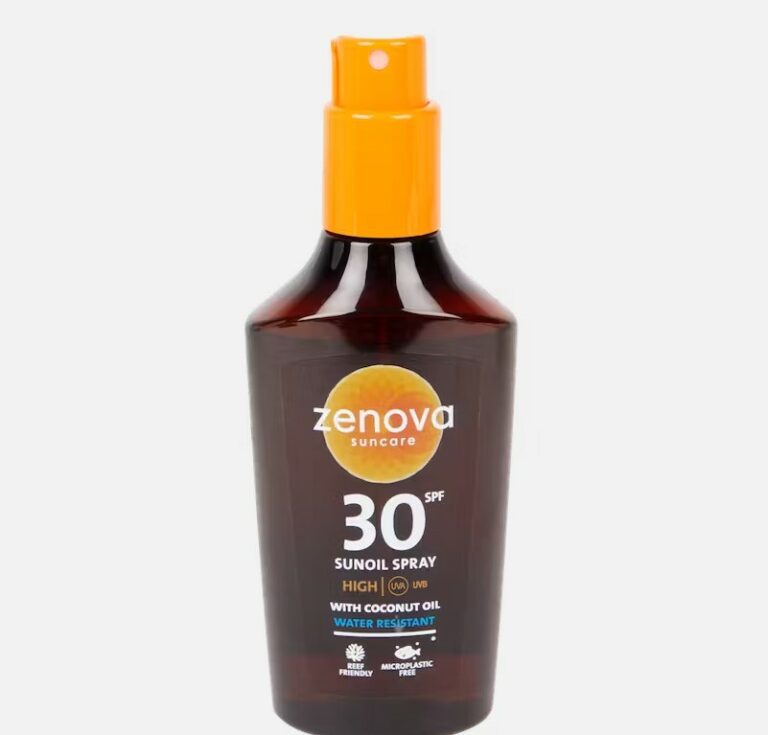 Zenova sunoil spray SPF 30 - Vegan Wiki